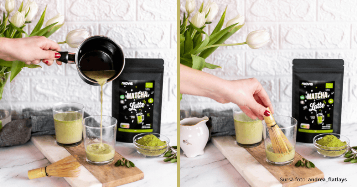 Ce gust are Matcha Latte și cum îl servești